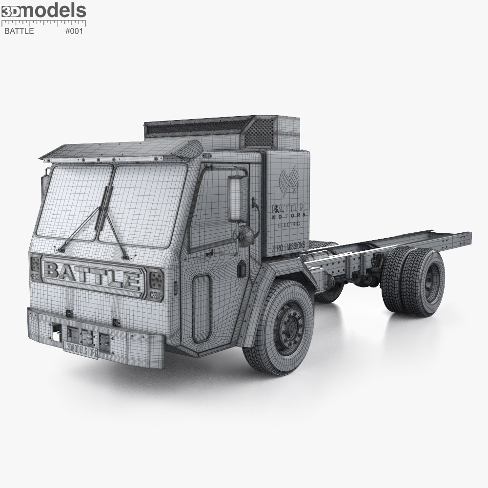Battle Motors Chassis Truck 2025 3D model - Download Truck on 3DModels.org
