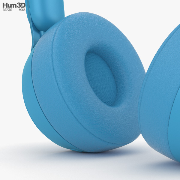 Beats Solo Pro Light Blue 3D model - Download Audio Devices on 3DModels.org