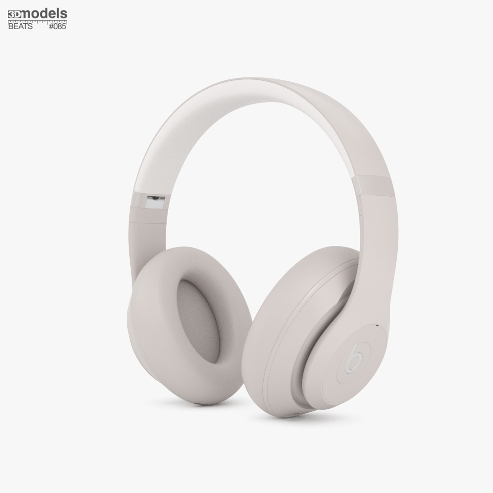 Beats Studio Pro Sandstone 3D model - Download Audio Devices on ...