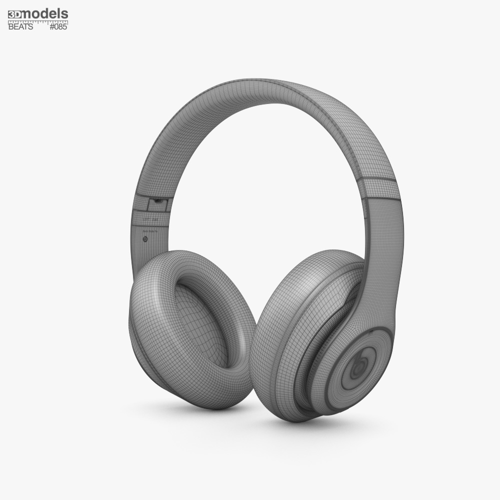 Beats Studio Pro Sandstone 3D model - Download Audio Devices on ...