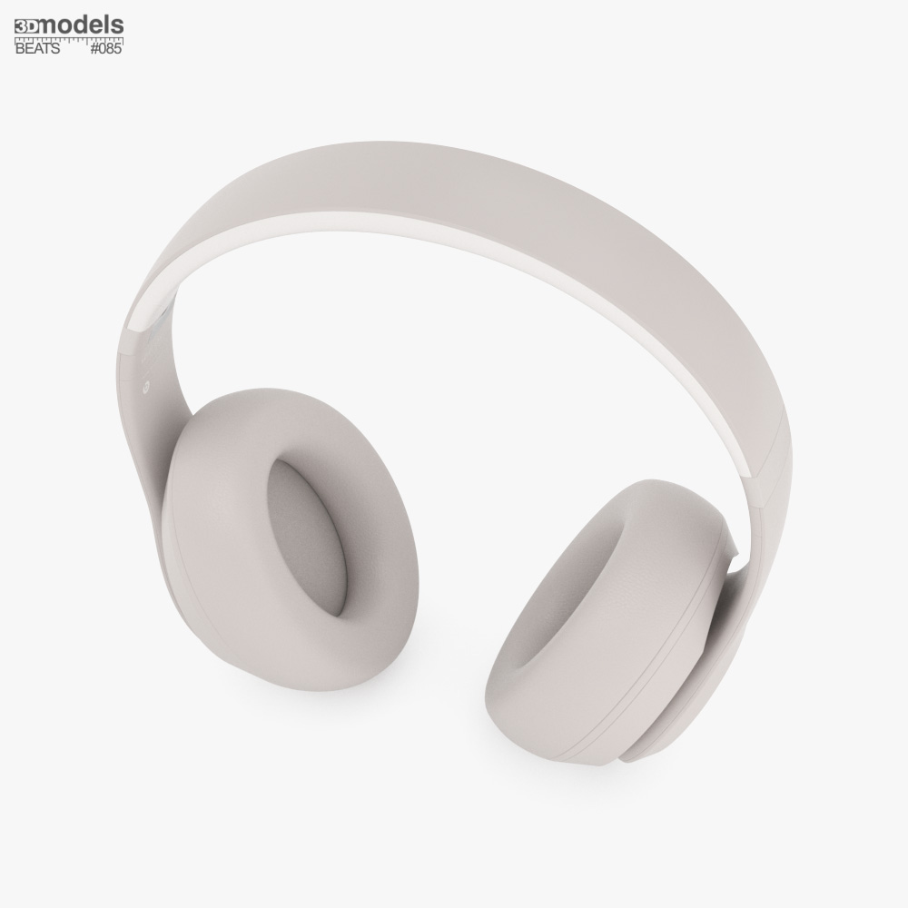Beats Studio Pro Sandstone 3D model - Download Audio Devices on ...