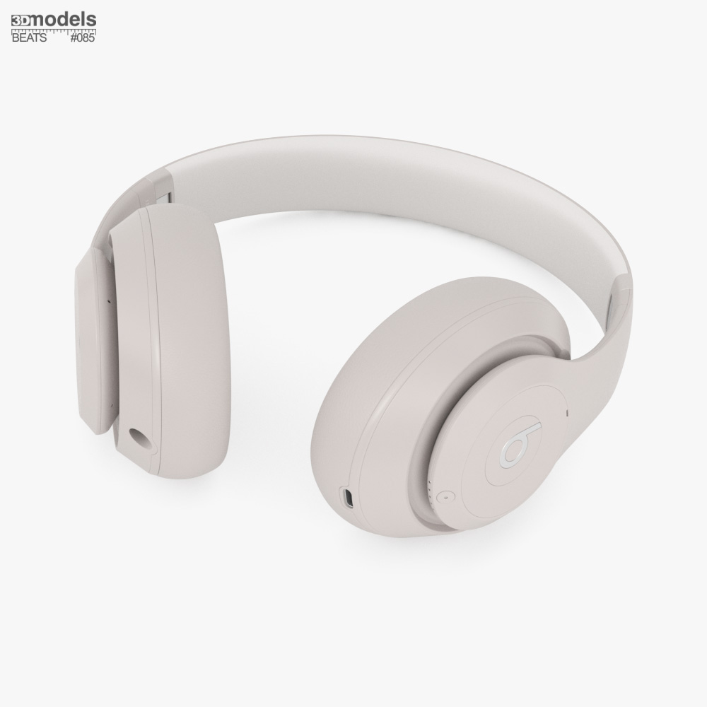 Beats Studio Pro Sandstone 3D model - Download Audio Devices on ...