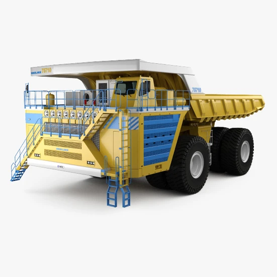 BelAZ Truck Trak 3D Models for Download - 3DModels.org