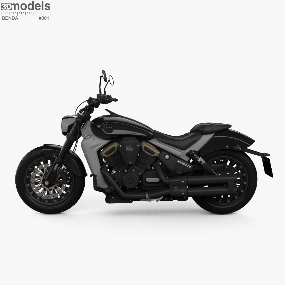 Benda DarkFlag 500 2025 3D model - Download Motorcycle on 3DModels.org