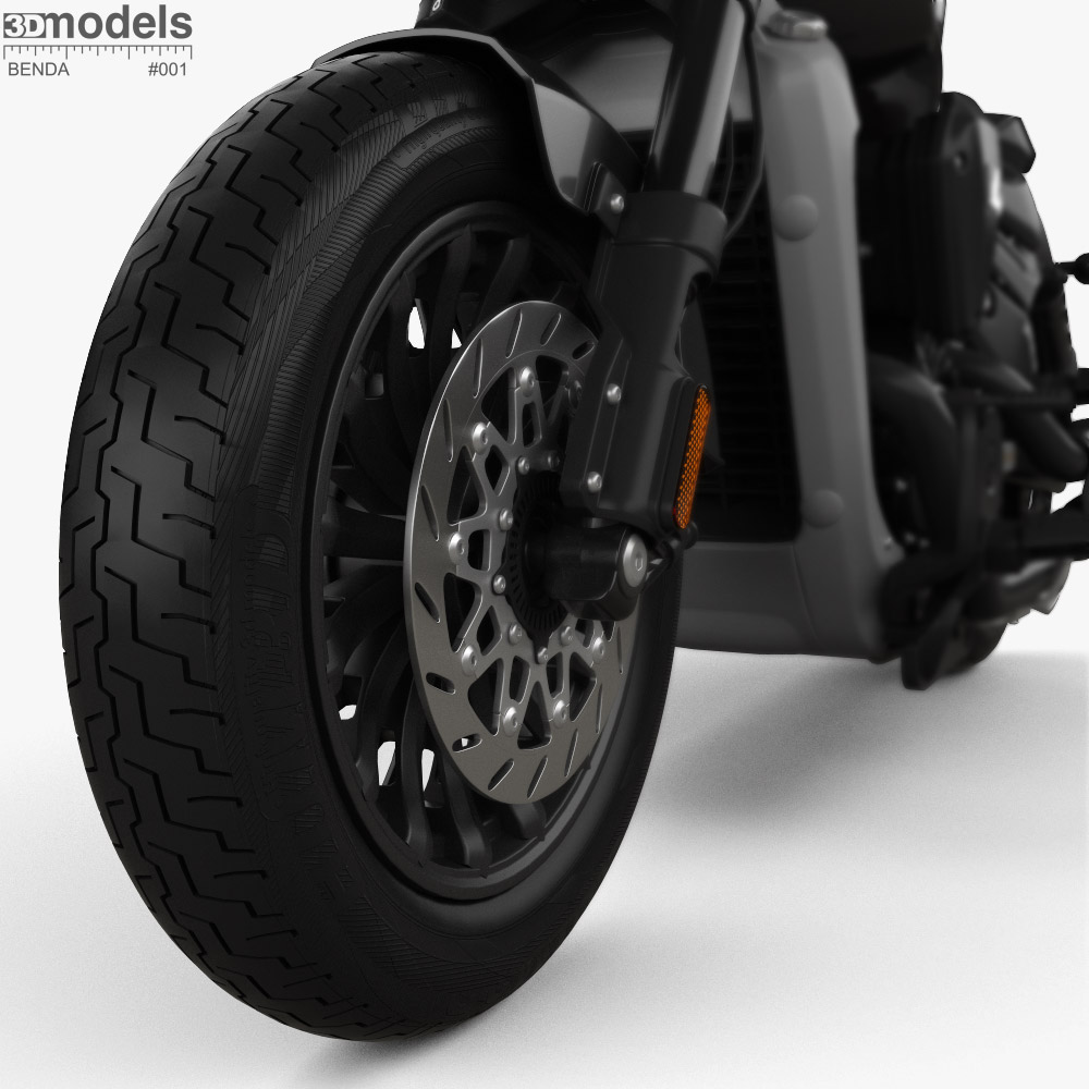 Benda DarkFlag 500 2025 3D model - Download Motorcycle on 3DModels.org