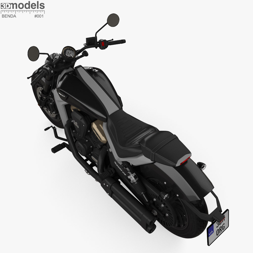 Benda DarkFlag 500 2025 3D model - Download Motorcycle on 3DModels.org