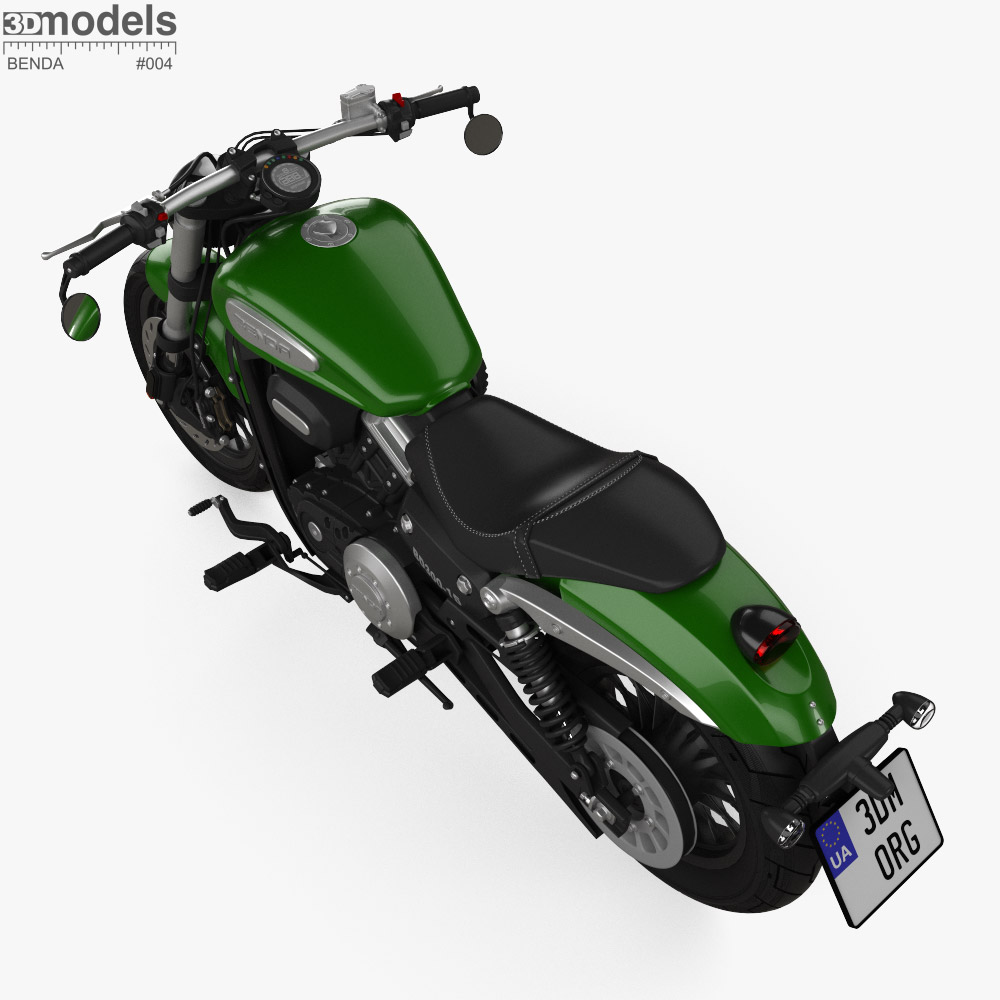 Benda Chinchilla 300 2025 Modelo 3D - Descargar Motocicletas activado ...