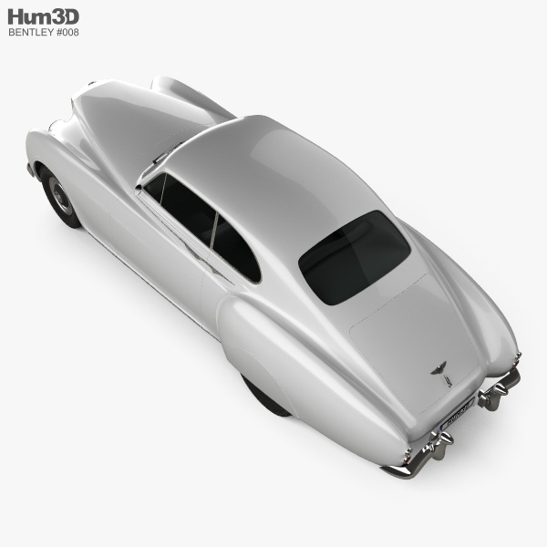 Bentley R-Type Continental 1952 3D model - Download Sports car on ...