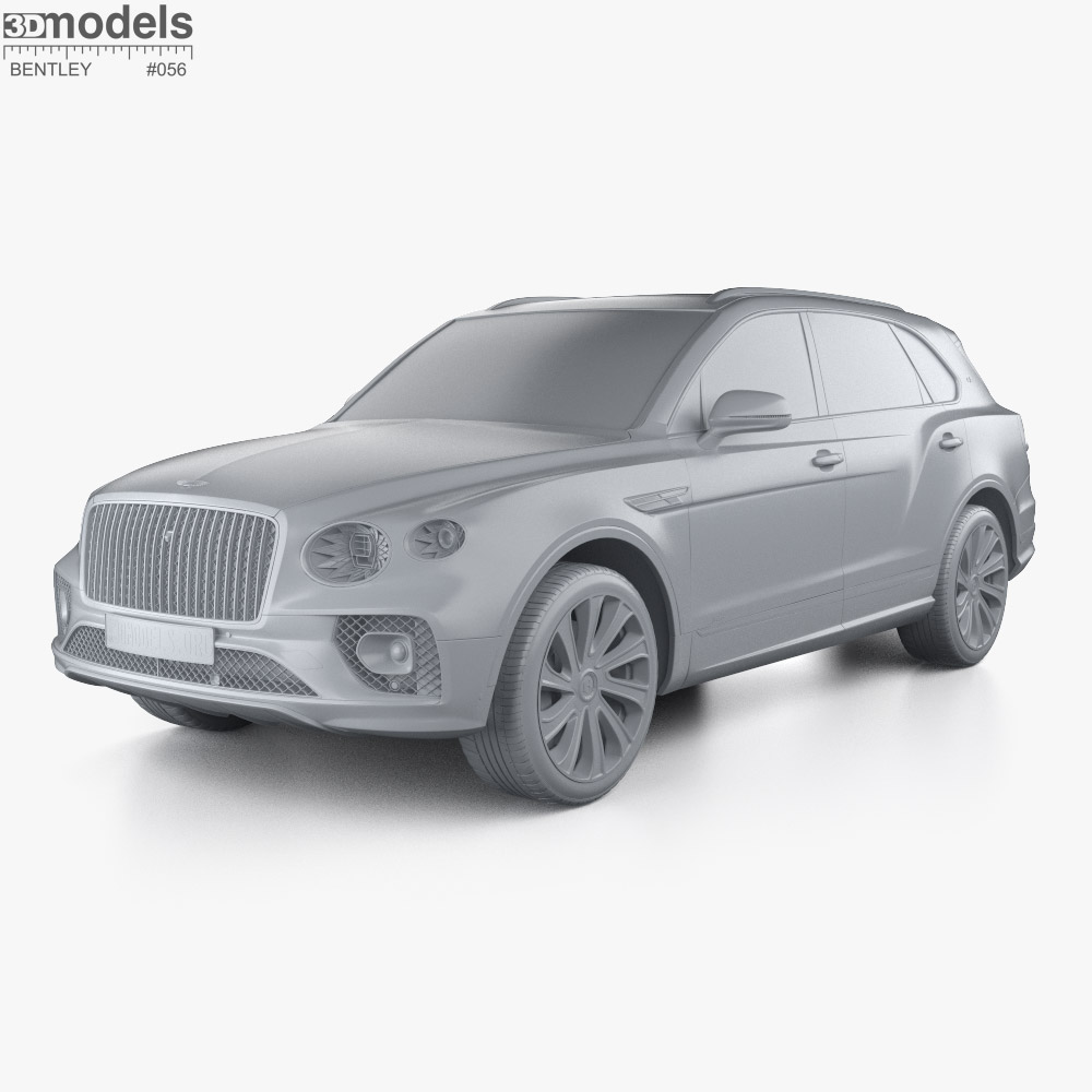 Bentley Bentayga EWB Azure First Edition 2025 3D model - Download ...