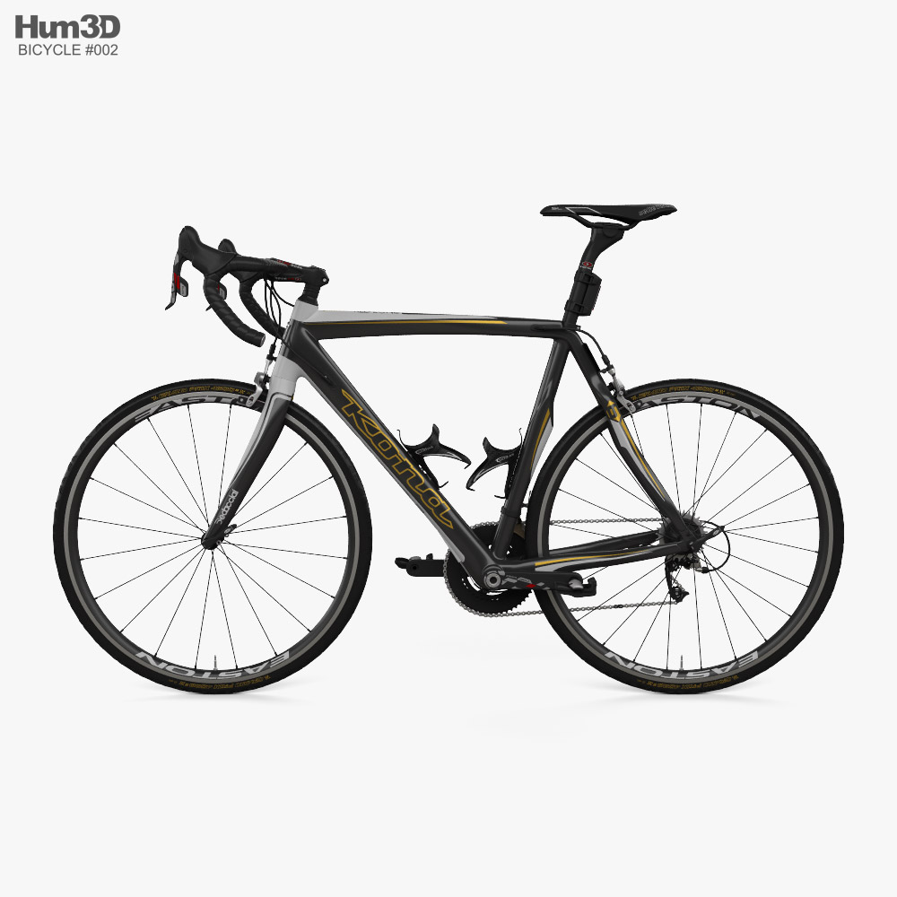 Bicycle Kona Red Zone 2013 3D model - Download 2010-2014 on 3DModels.org