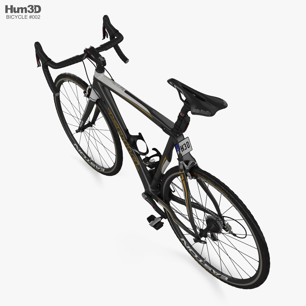 Bicycle Kona Red Zone 2013 3D model - Download 2010-2014 on 3DModels.org