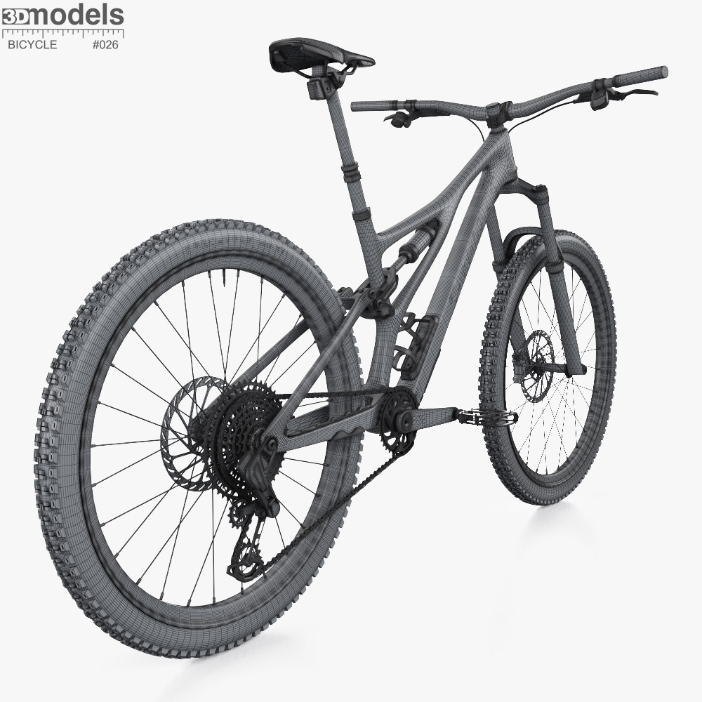 Bicycle Specialized Stumpjumper 2022 3D model - Download 2020-2024 on ...