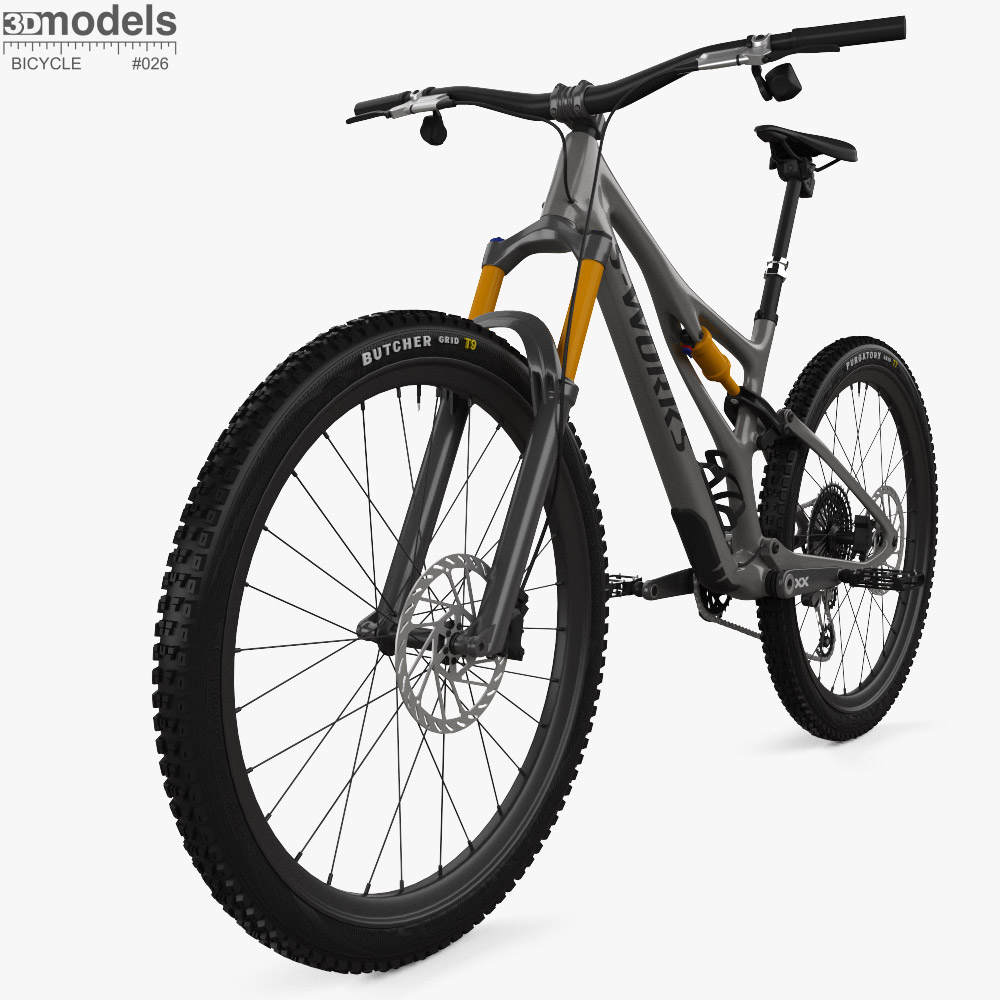 Bicycle Specialized Stumpjumper 2022 3D model - Download 2020-2024 on ...