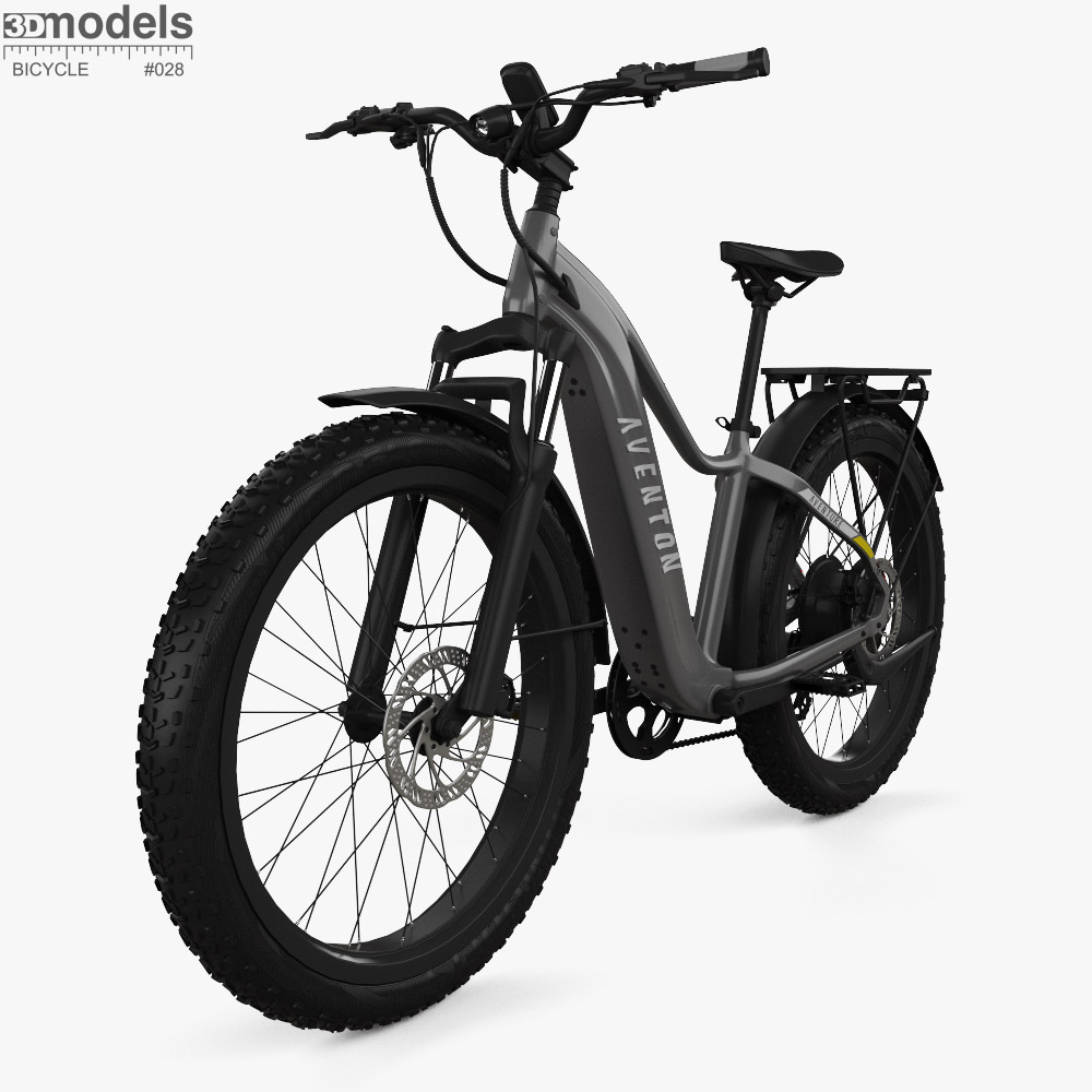 Bicicleta Eléctrica Fat Aventon Aventure 2 Modelo 3D - Descargar 2025 ...
