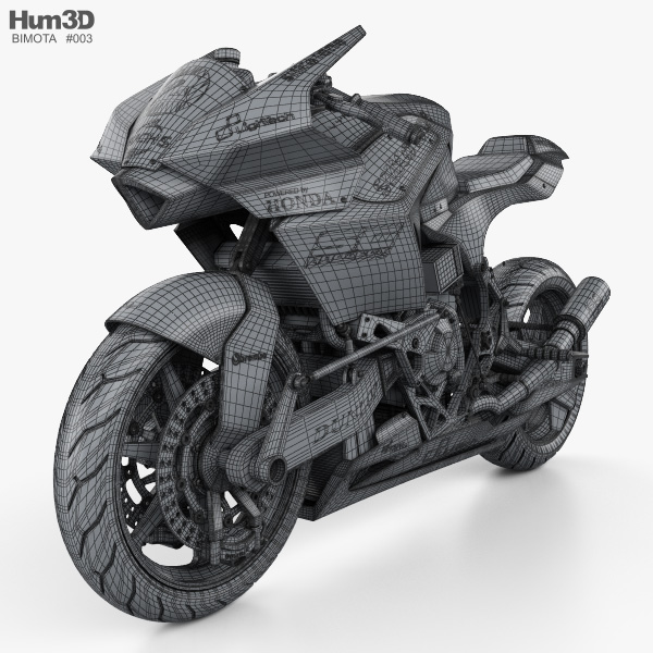 Bimota Vyrus 986 M2 2015 3D model - Download Motorcycle on 3DModels.org
