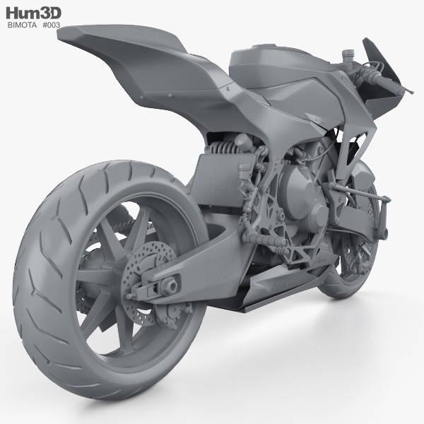 Bimota Vyrus 986 M2 2015 3D model - Download Motorcycle on 3DModels.org