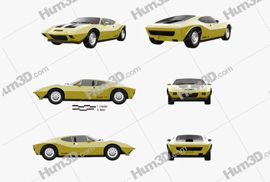 AMC Blueprints Download in PNG - 3DModels.org