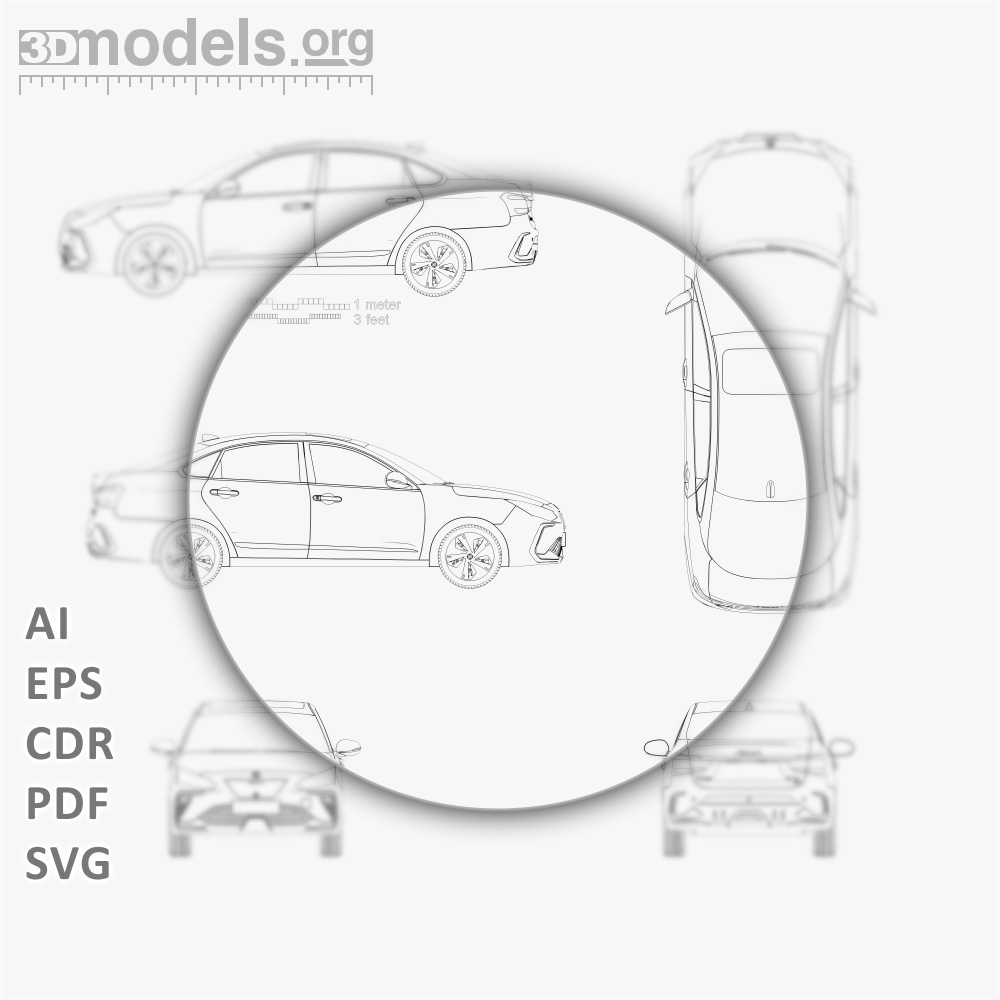 Aeolus E70 2025 Vector Blueprint - 3DModels.org