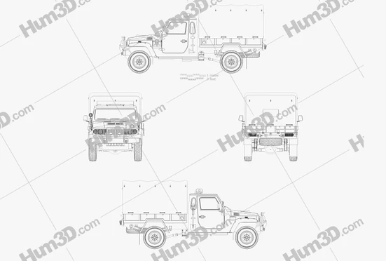 Military Vehicles Blueprints – Download Accurate High-Resolution ...
