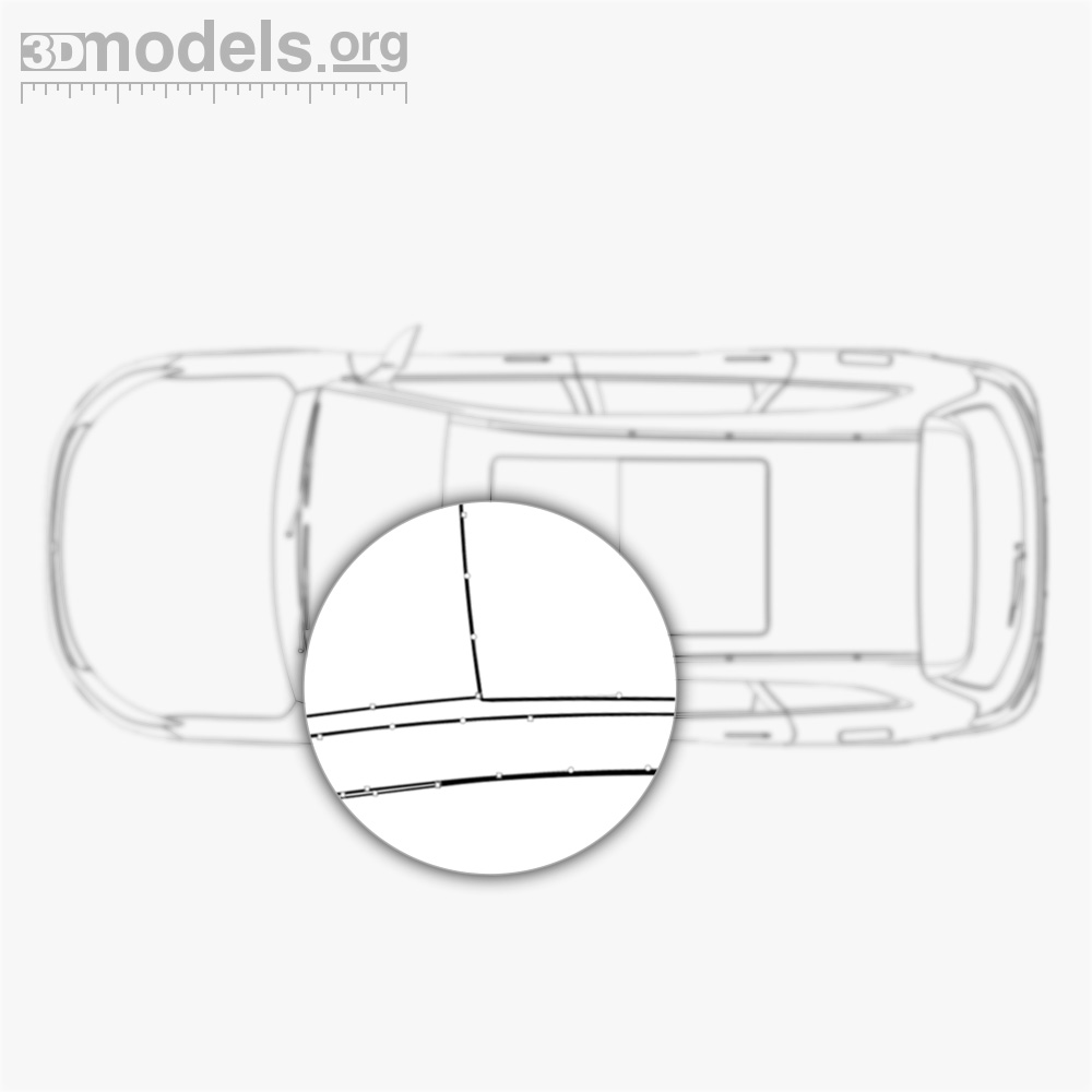 Aito M7 2025 Vector Blueprint - 3DModels.org