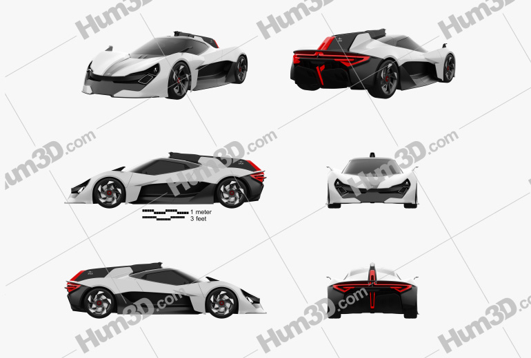 Apex AP-0 2022 Blueprint Template - 3DModels.org