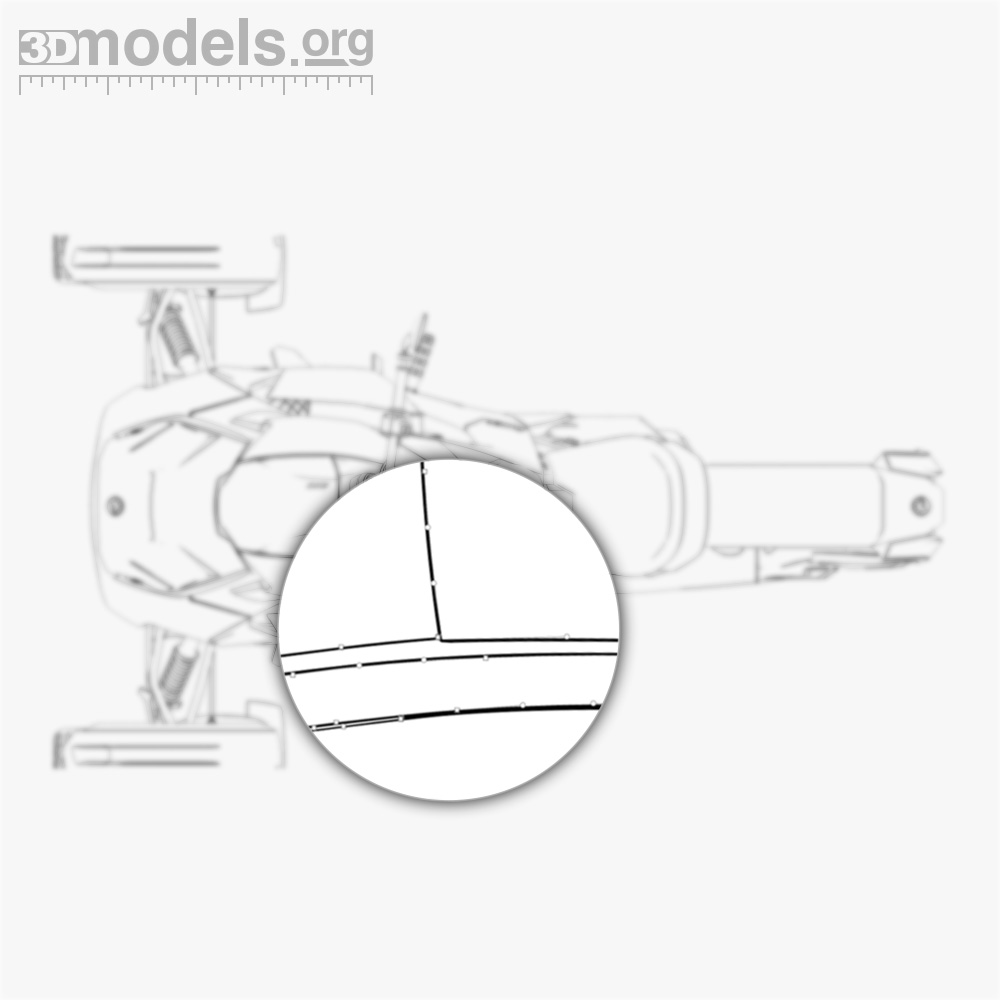 BRP Can-Am Ryker 2021 Vector Blueprint - 3DModels.org