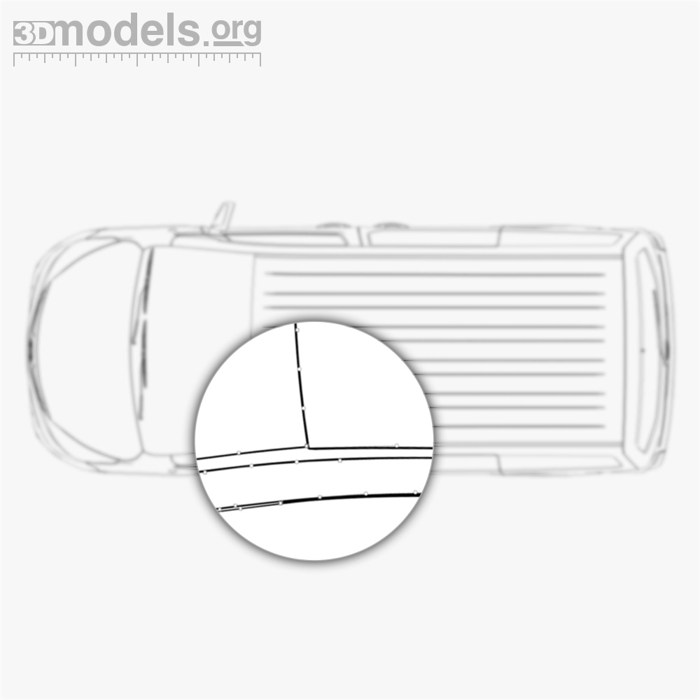 BYD M3 2017 Vector Blueprint - 3DModels.org