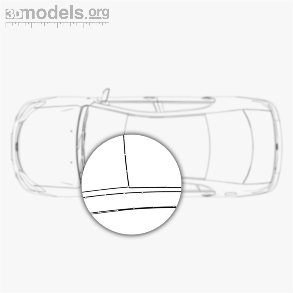 BYD F3 2017 Vector Blueprint - 3DModels.org