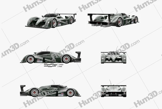 Bentley blueprints Download in PNG - 3DModels.org