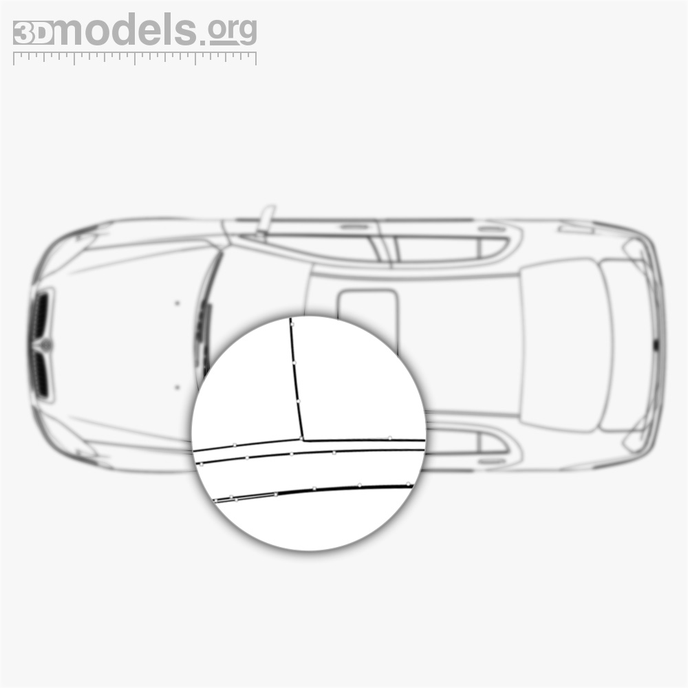 Brilliance BS4 2014 Vector Blueprint - 3DModels.org