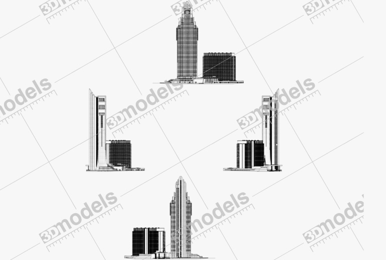 Gran Hotel Bali Blueprint - 3DModels.org