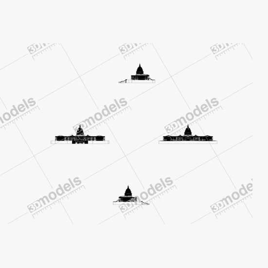 Building Blueprint Download in PNG - 3DModels.org