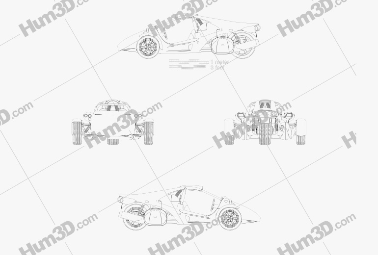 Motorcycle Blueprints – Download Accurate High-Resolution Drawings ...