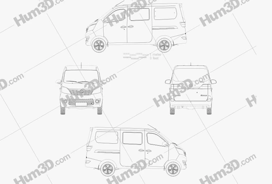 Chana blueprints Download in PNG - 3DModels.org