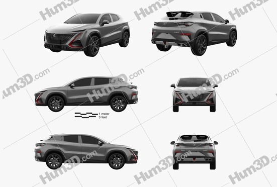 Changan blueprints Download in PNG - 3DModels.org