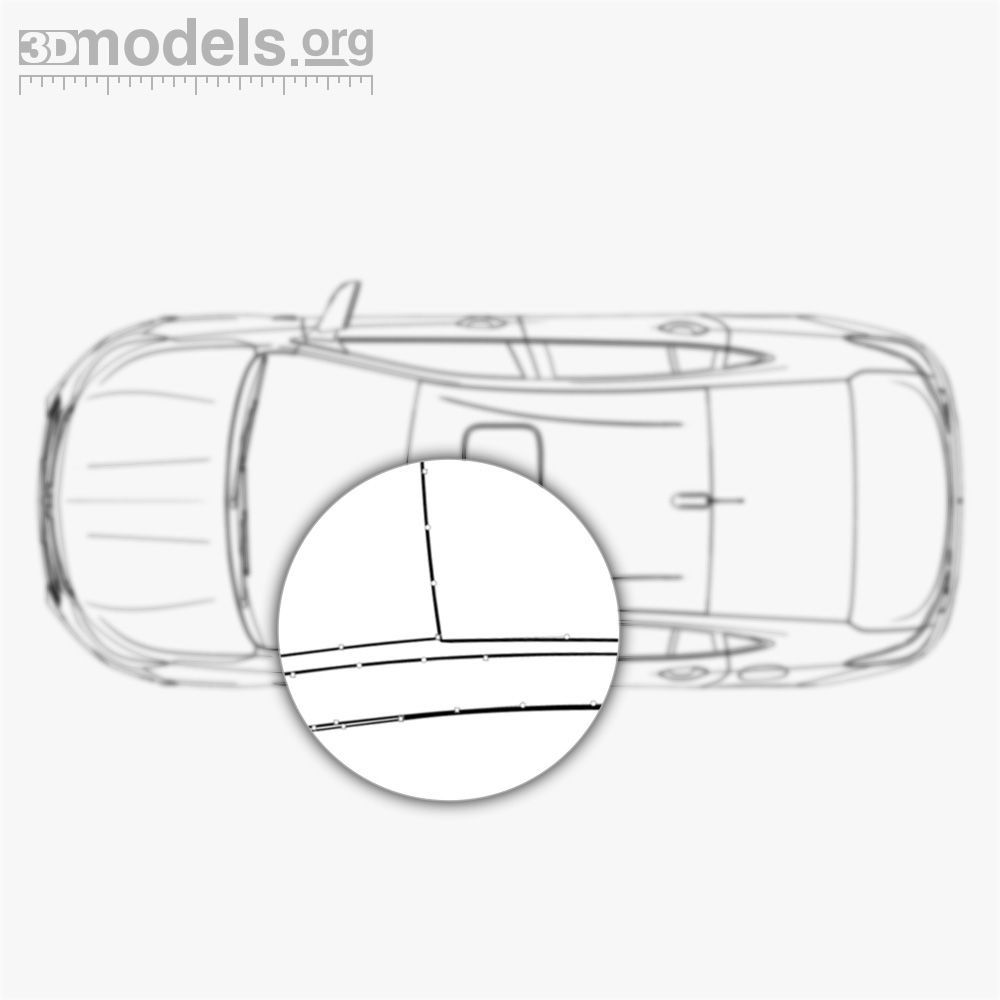 Chevrolet Onix Plus Redline CN-spec sedan 2023 Vector Blueprint ...