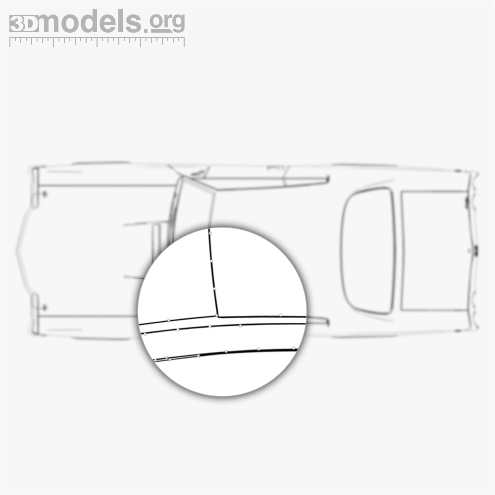 Chevrolet Chevelle SS 454 hardtop coupe 1974 Vector Blueprint ...