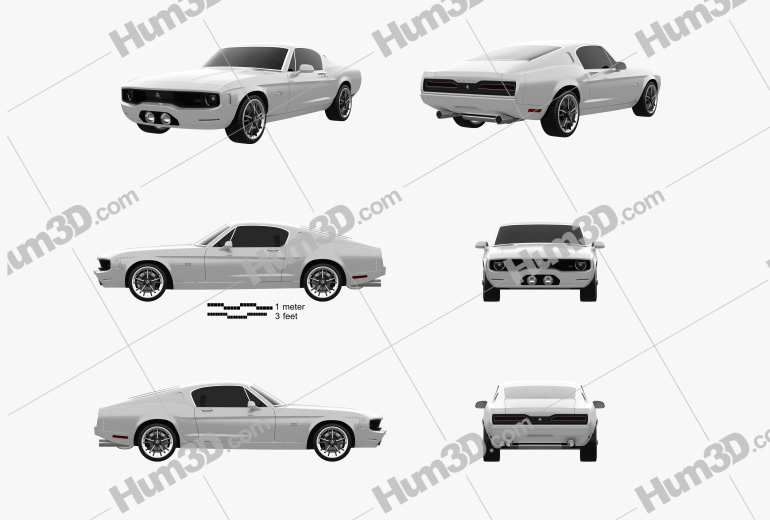 Equus Bass 770 2018 Blueprint Template - 3DModels.org