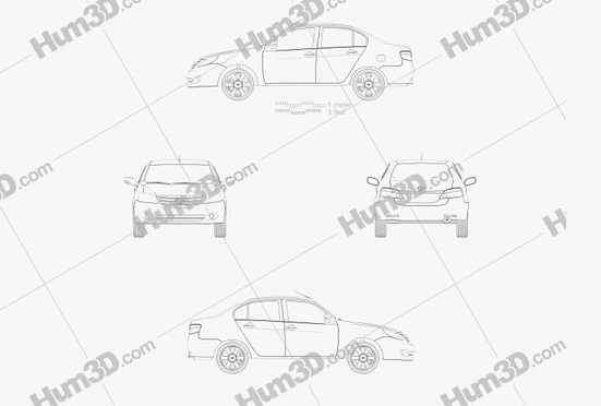 FAW blueprints Download in PNG - 3DModels.org