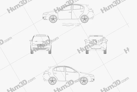 FAW blueprints Download in PNG - 3DModels.org