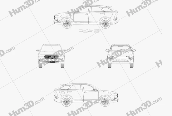 FAW blueprints Download in PNG - 3DModels.org