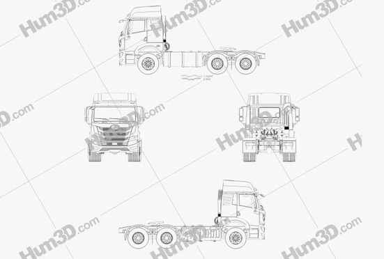 FAW blueprints Download in PNG - 3DModels.org