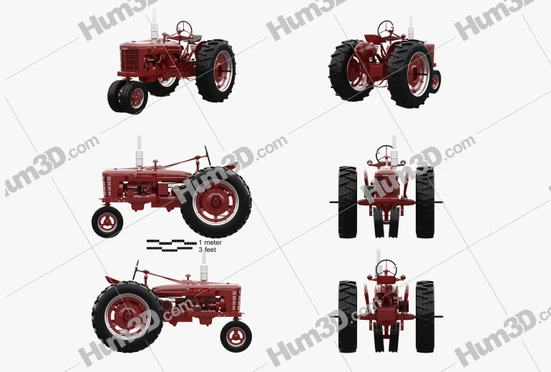 Tractor Blueprints - Download Accurate High-Resolution Drawings ...