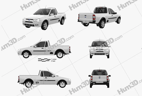 Ford blueprints Download in PNG - 3DModels.org