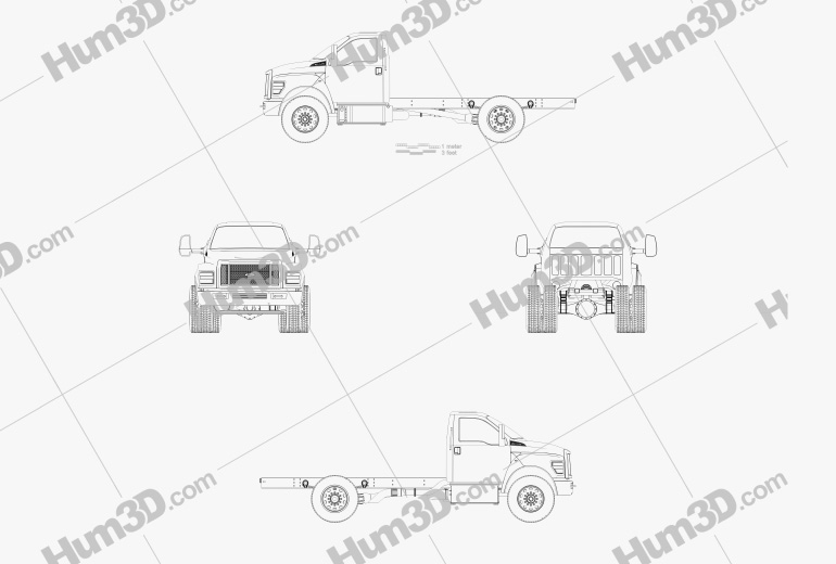 Truck Blueprints - Download Accurate High-Resolution Drawings - Página ...
