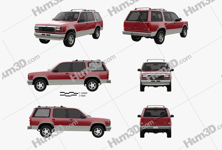 Ford blueprints Download in PNG - Page 27 - 3DModels.org