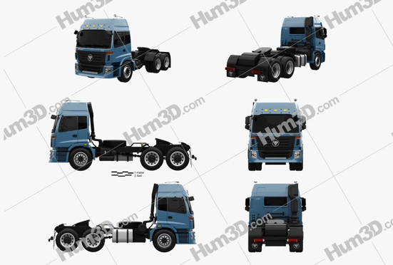 Foton blueprints Baixar em PNG - 3DModels.org