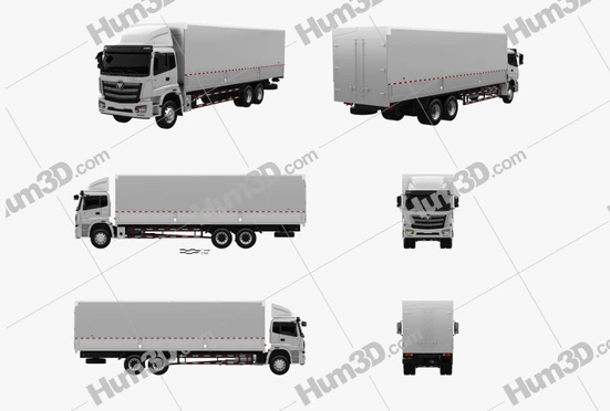 Foton blueprints Descargar en PNG - 3DModels.org