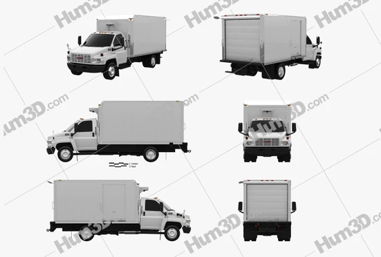 GMC blueprints Download in PNG - 3DModels.org