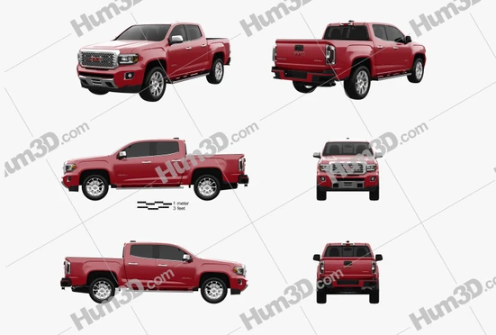 GMC blueprints Download in PNG - 3DModels.org